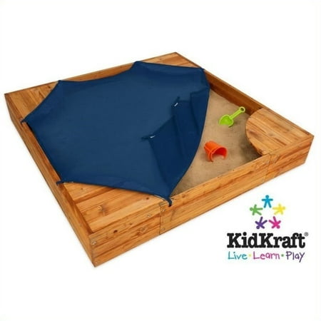 KidKraft Backyard Sandbox in Honey - Walmart.ca