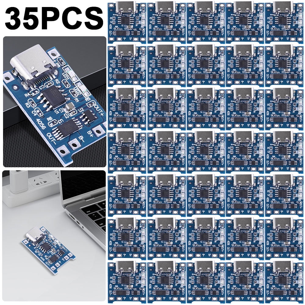 [HW-373 1 pieza] [TYPE-C] Módulo carga batería litio TP4056 1A Nueva ...