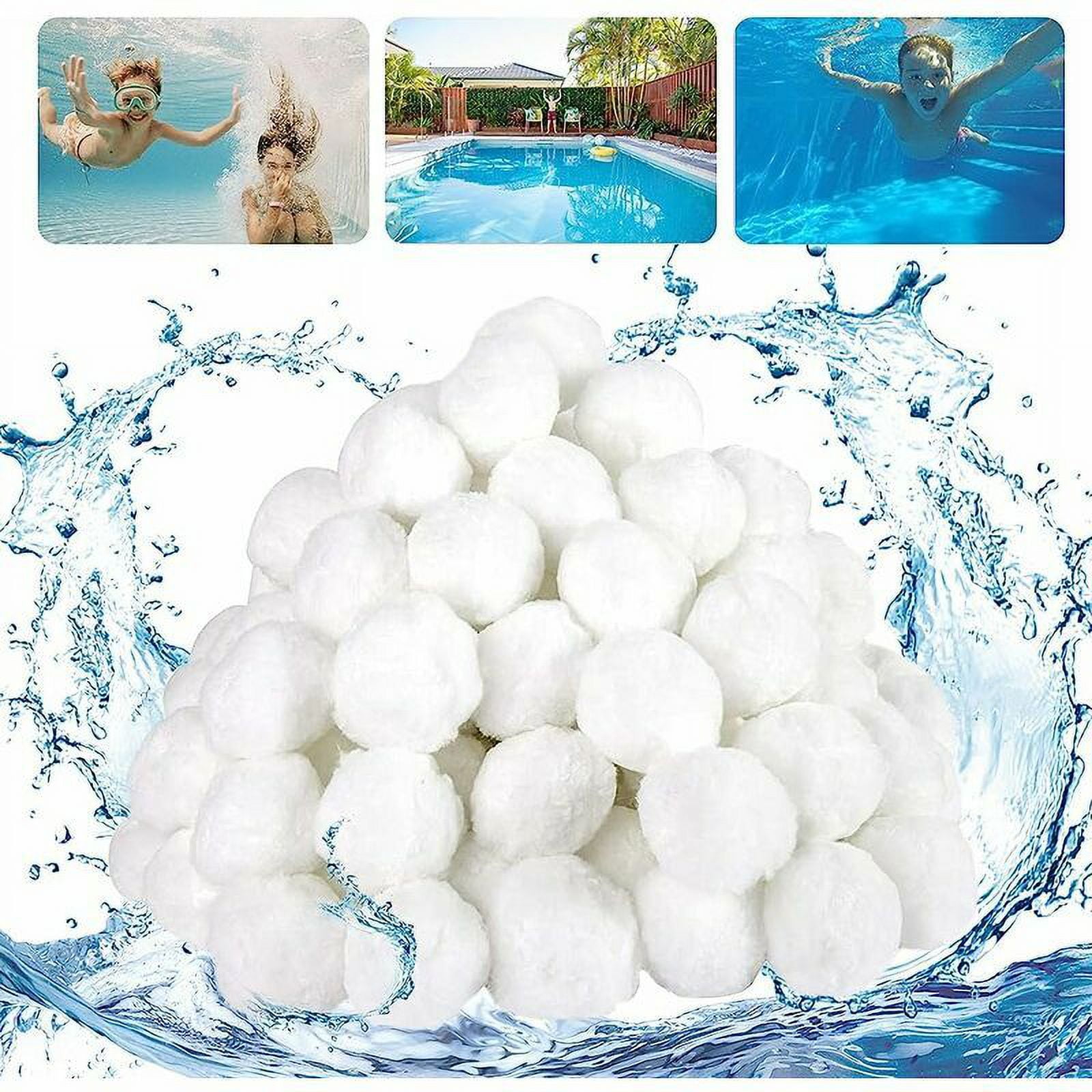 Pool Filter Balls 700g Filter Balls Alternative for 25kg Sand, Filter ...