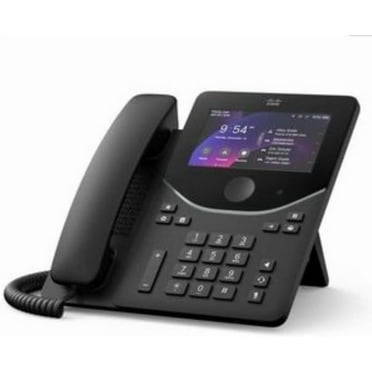 Cisco 860 IP Phone, Cordless, Bluetooth, Wi-Fi, Built-in Camera ...