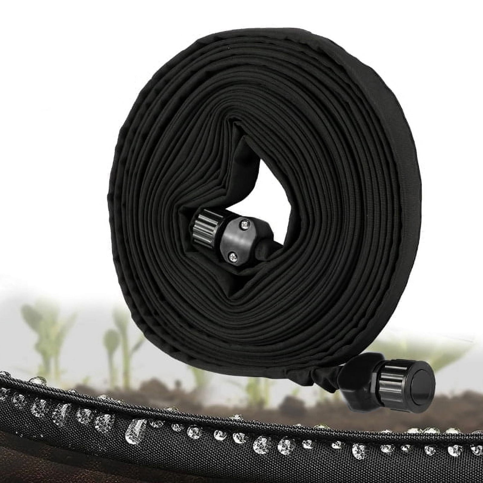 Click here for Fofo 2025 Flat Hose 100 Ft For Garden  1 Linkable... prices
