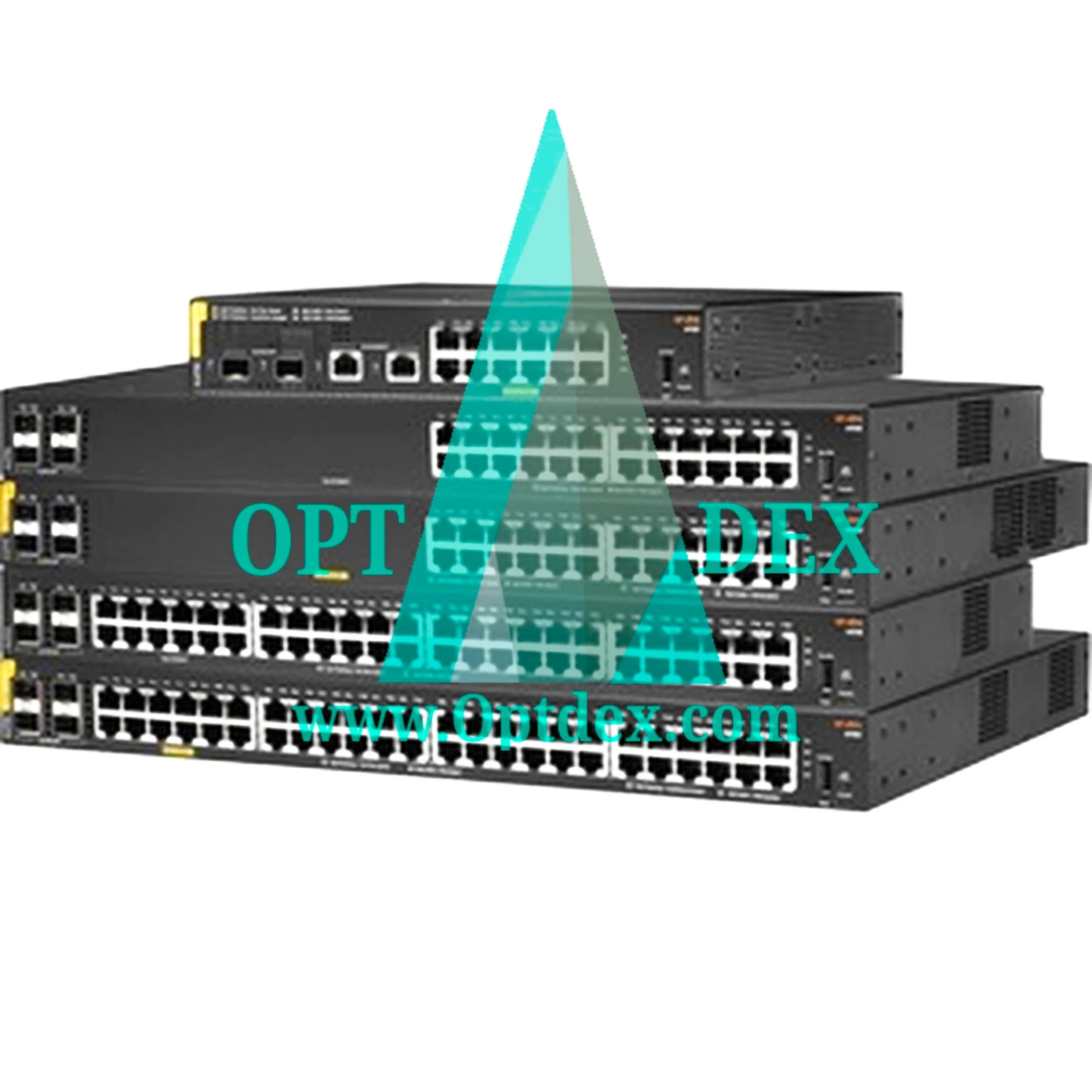 HPE Aruba 6100 48G Class4 PoE 4SFP+ 370W Switch - Switch - managed - 48 ...