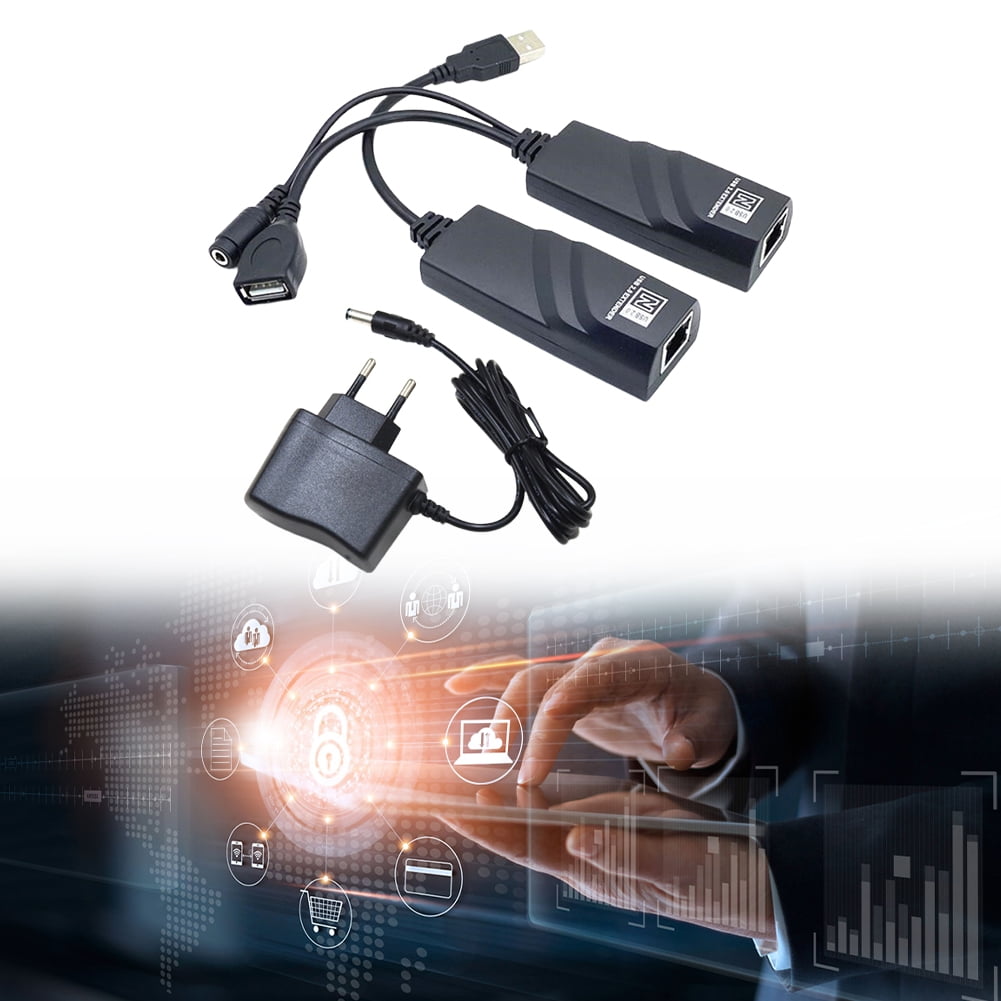 Extensor Cable Red USB 2.0 A RJ45 Plug And Play | Walmart en línea