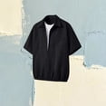 CONZONE Mens Linen Shirts Short Sleeve Buttons Down Shirts for Men ...