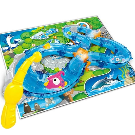 braveheart Kids Track Fishing Toys Children Rotating Interactive Toy ...