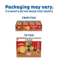 Ritz Peanut Butter Sandwich IRF13 Crackers, 112 Snack Packs (14 Boxes ...
