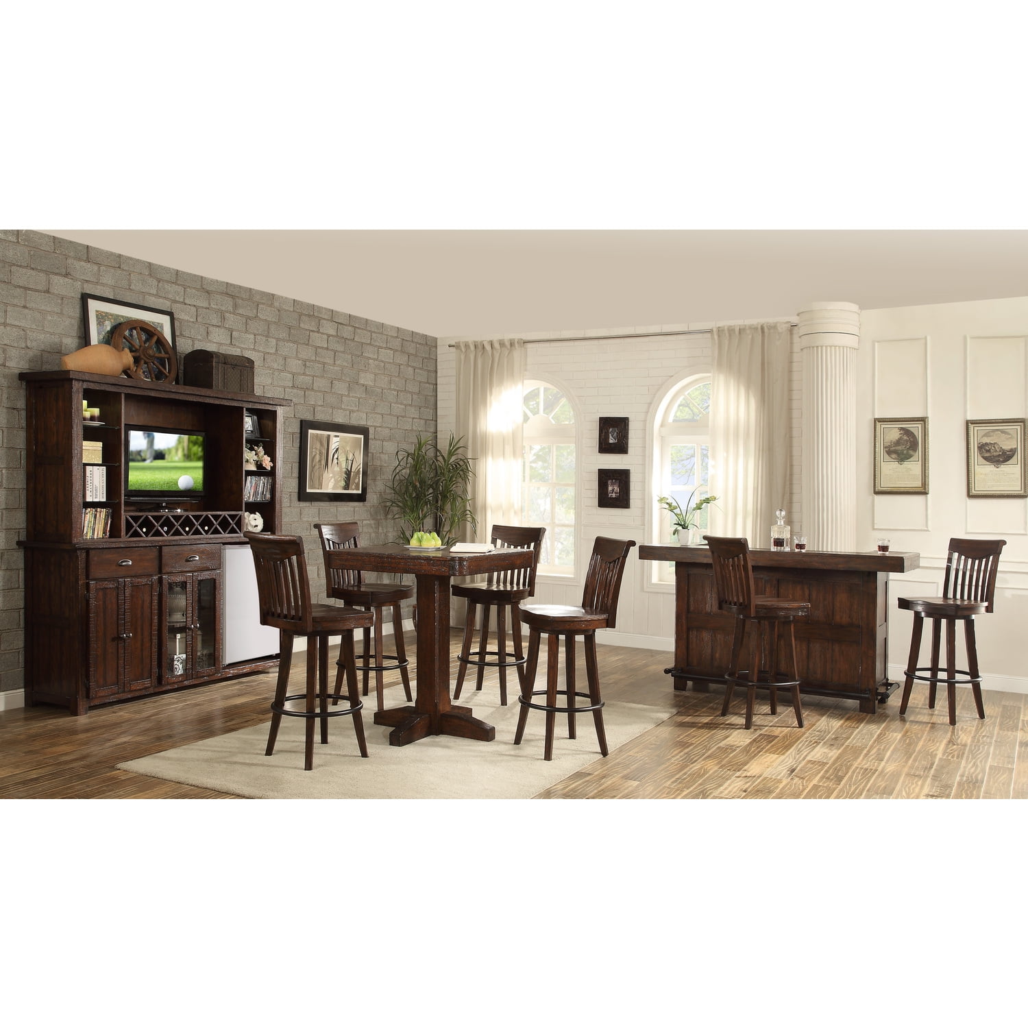 ECI Furniture Gettysburg 30" Barstool (Set Of 2) - Walmart.com