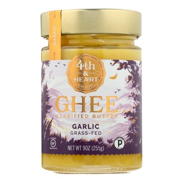 4th & Heart Original Recipe Ghee Clarified Butter, 9 oz - Walmart.com