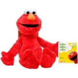 Playskool Sesame Street Elmo Jumbo Plush: Big Stuffed Character Doll ...