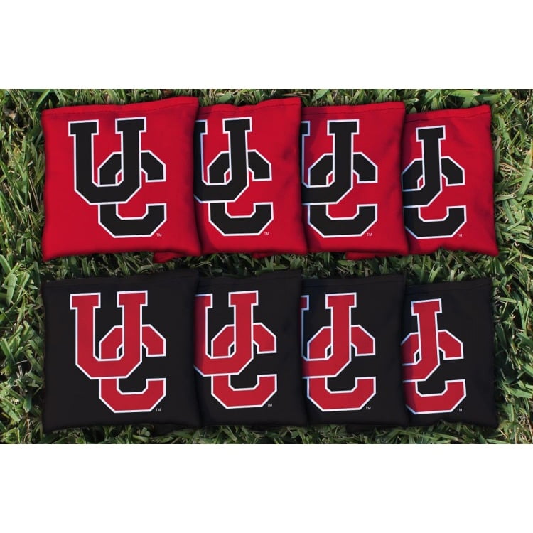 Lawn Games Set of 8 Cornhole Bags Cincinnati Bearcats Handmade MADE in ...