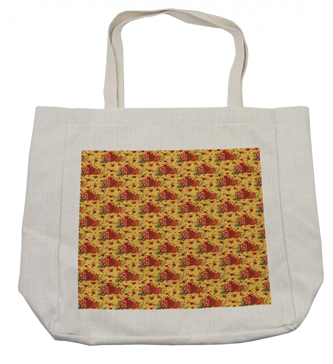 Oriental Shopping Bag, Middle East Pattern Happy New Year in Hebrew ...