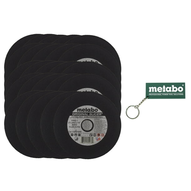 Metabo 655339000 6" x .040" x 7/8" - A60TZ Type 1 Original Slicer ...