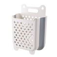 Gallickan Hanging Laundry Basket, Plastic Laundry Hamper for Dirty ...