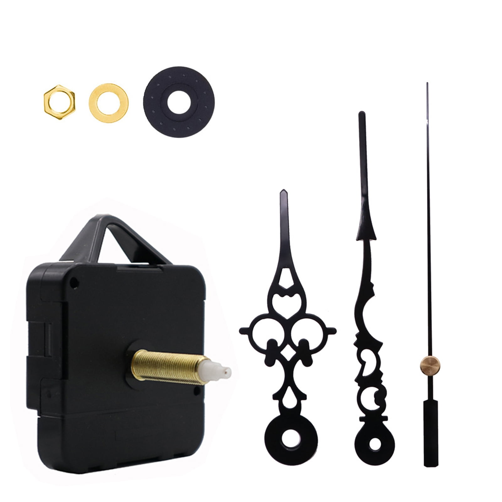 RABBITH Long Shaft Silent Clock Movement Mechanism with Long Shaft ...