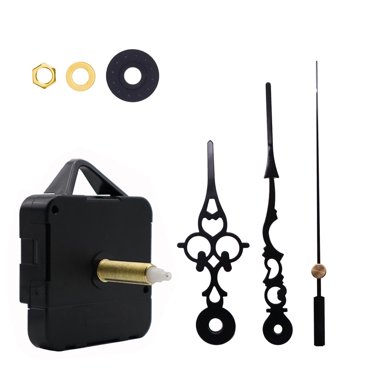 Long Shaft Clock Movement, 0.83 Inch Dial Thickness, 1-1/5 Inch Total ...