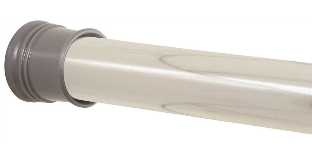 Proplus 3560916 52 in. to 86 in. Adjustable Tension Shower Rod in ...