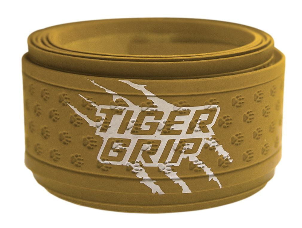 Tiger Grip Bat Wrap/Bat Tape for Baseball and Softball - 1.1mm - Amber ...