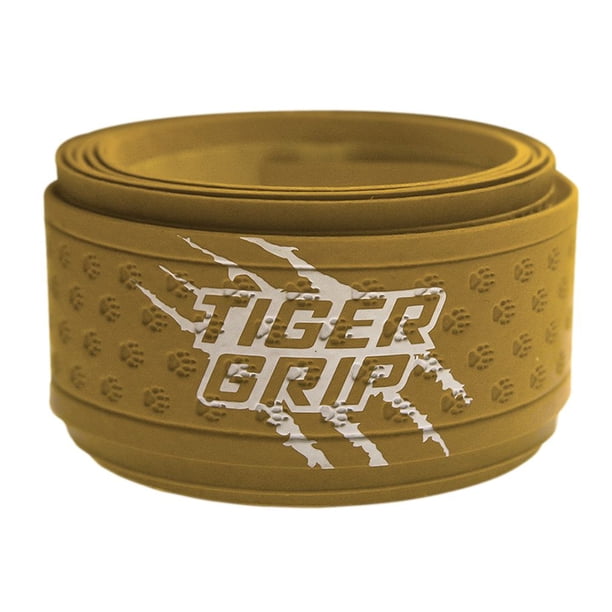 Tiger Grip Bat Wrap/Bat Tape for Baseball and Softball - 1.1mm - Amber ...