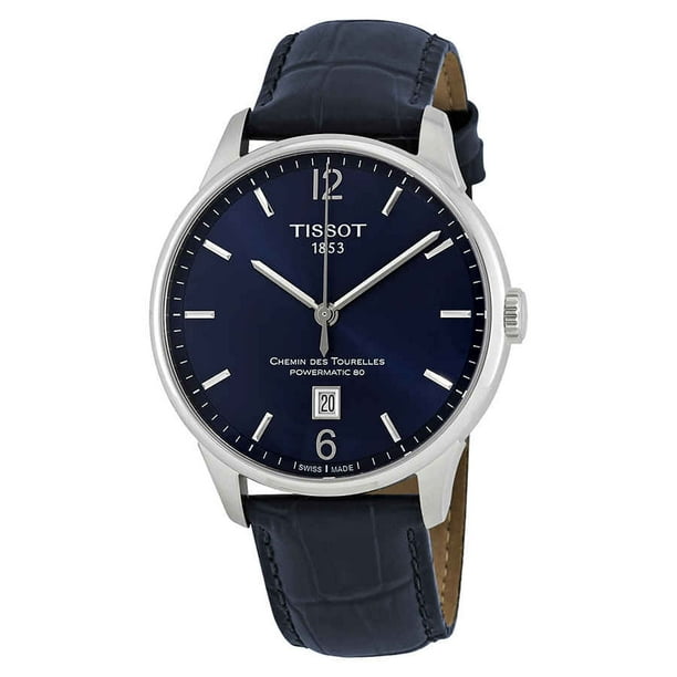 Tissot - Tissot Men's Chemin Des Tourelles Powermatic 80 Automatic 42mm ...