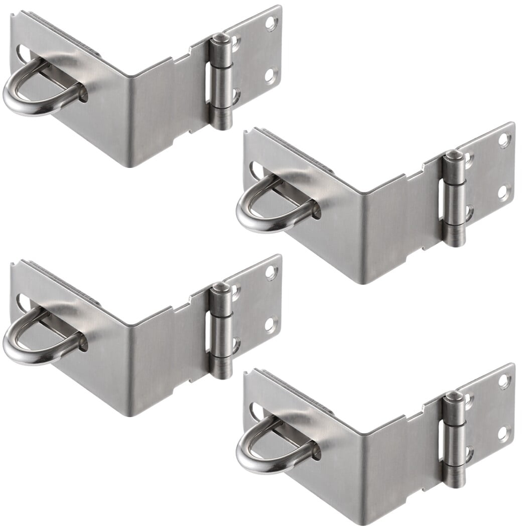 Click here for Nobrand Hasp Latch 4 Pcs  90-Degree Solid 304 Stai... prices