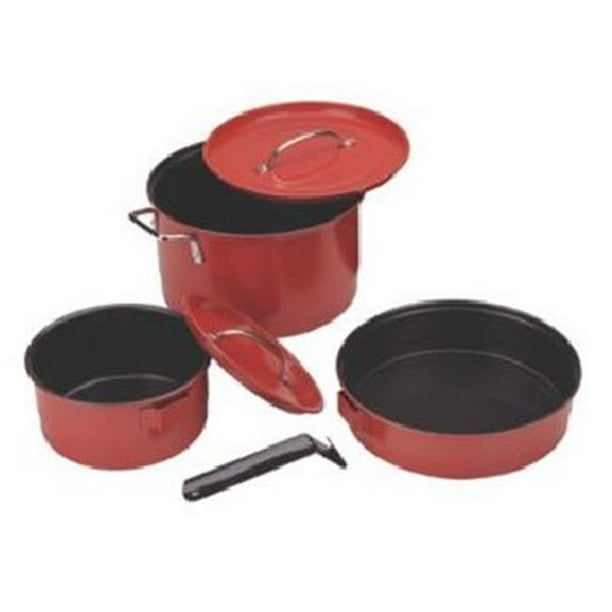 2000016422 Red Cookware Set - Walmart.com - Walmart.com