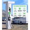 RV Surge Protector 50 Amp Waterproof, Upgraded 12000 Joules RV Power ...