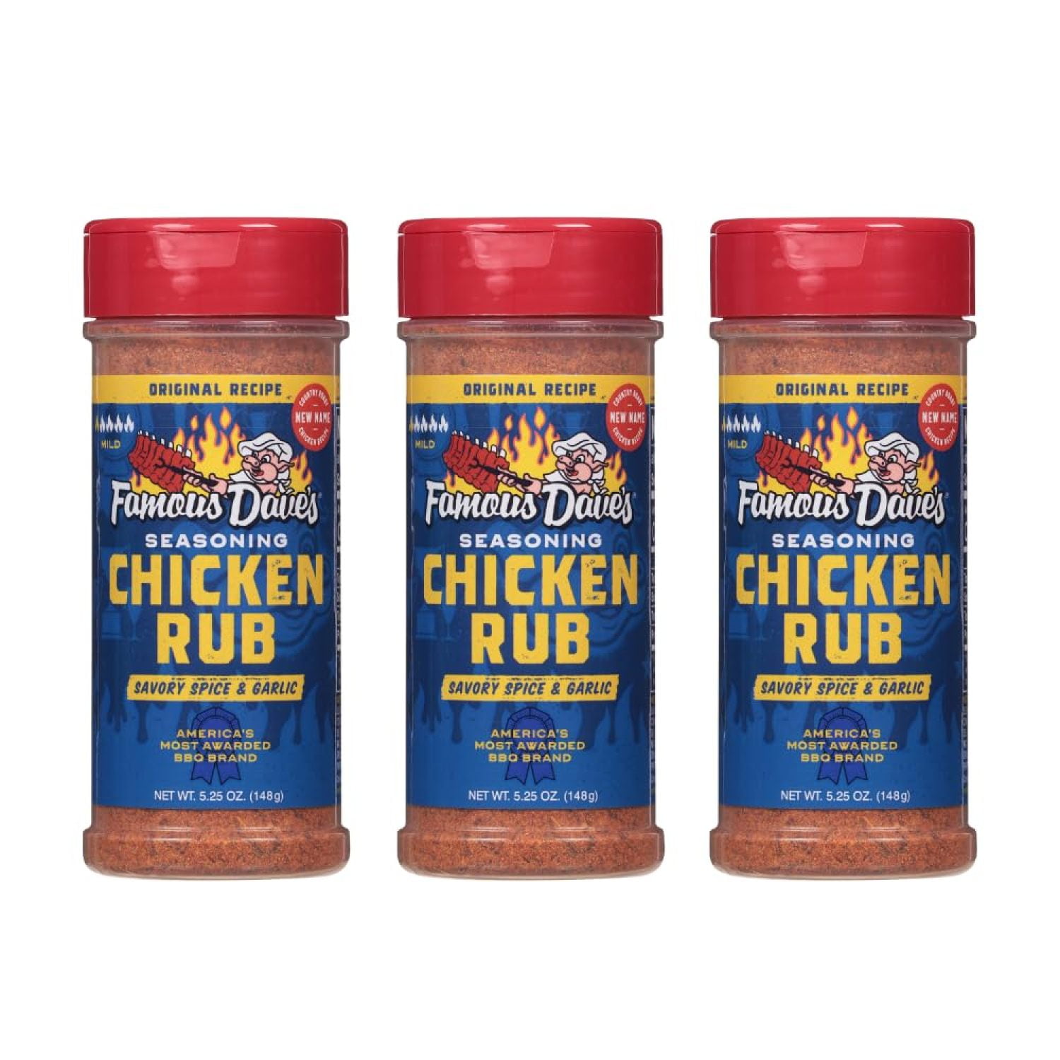 LZHF - 3 pck, Chicken Rub Seasoning (15.75 oz.) | Walmart en línea