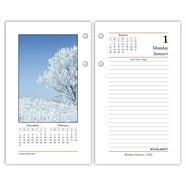 AT-A-GLANCE Burkhart's Day Counter Desk Calendar Refill, 4 1/2 x 7 3/8 ...