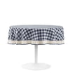 Buffalo Check Round Tablecloth - Navy - 70 in - Walmart.com