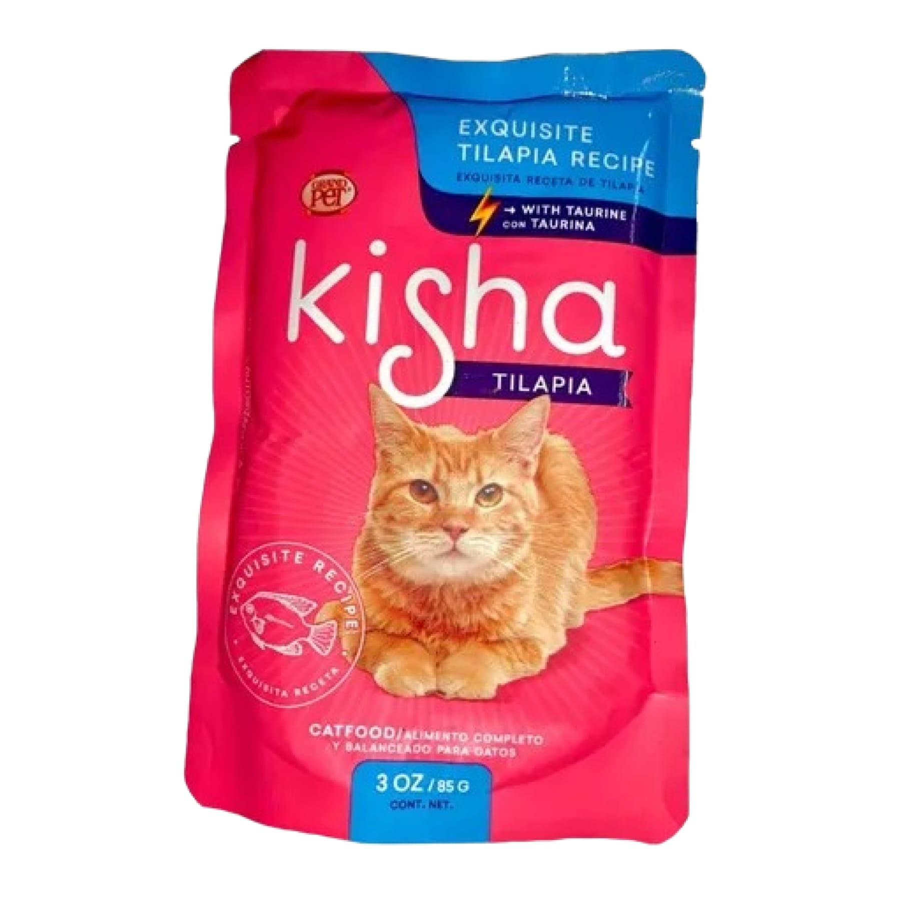 Alimento Húmedo Para Gato GrandPet Kisha Tilapia 85g | Walmart en línea