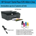 HP Smart Tank Plus 570 Wireless Color All-in-One Ink Tank Printer with ...