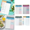 To Do List Notepad, Spiral Bound Undated Daily Planner, 52 Sheets 6.3 ...