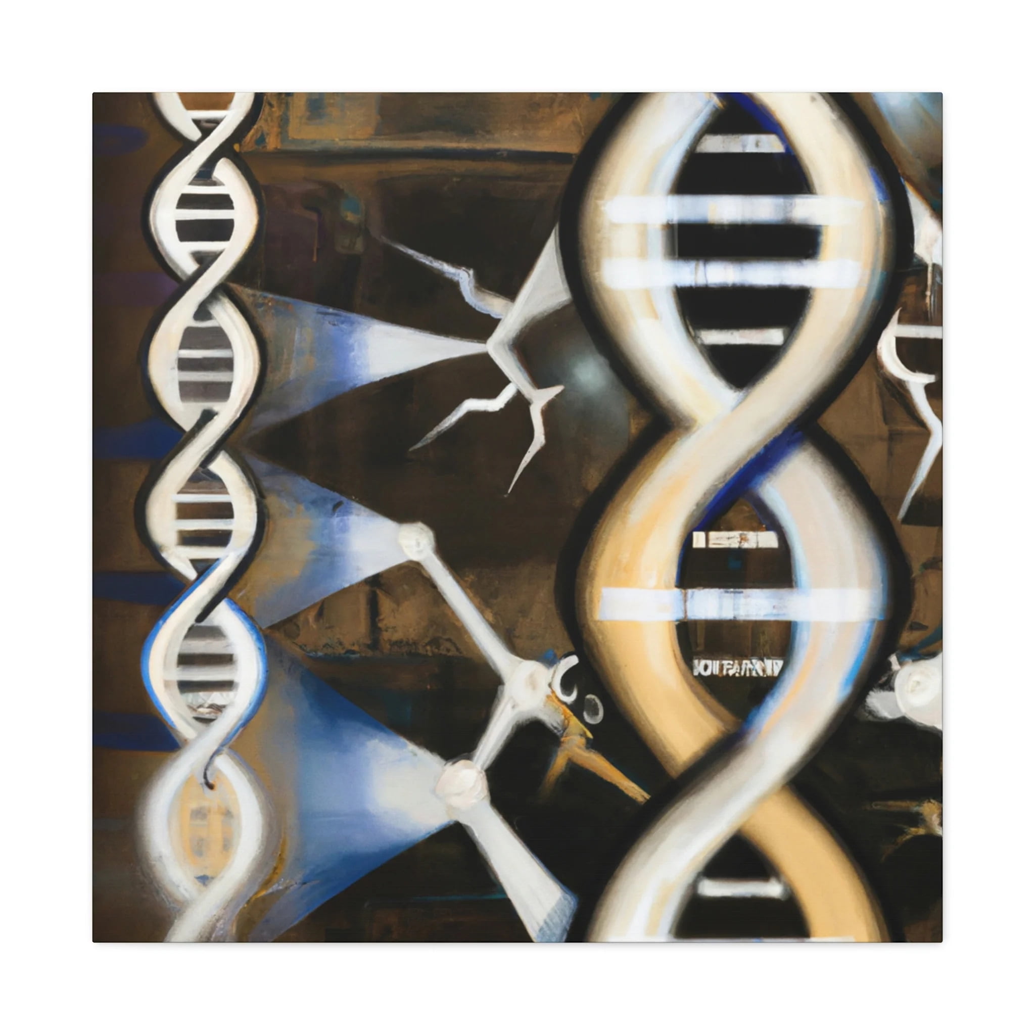 Deco's DNA Vision - Canvas - Walmart.com