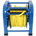Retractable Air Hose Reel 3/8" x 100 ft, 300 PSI Heavy Duty Steel ...