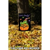 Toland Home Garden Toad Candy Frog Halloween Flag Double Sided 12x18 ...