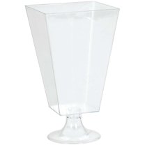 Shindigz Short Round Pedestal Candy Jar - Walmart.com