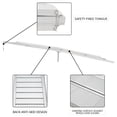 OMECAL 10' Wheelchair Ramp, 10ft Portable Aluminum Mobility Ramp ...