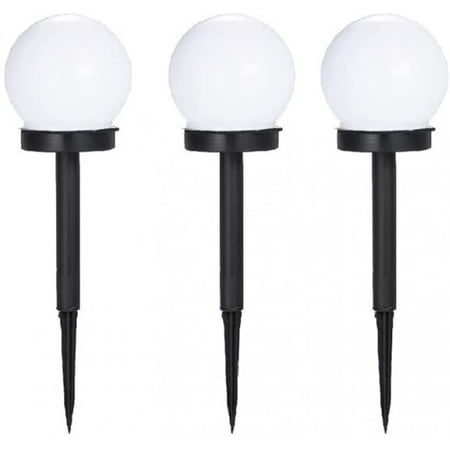 Solar Lights Outdoor, Waterproof Cool White Solar LED Powered Garden ...