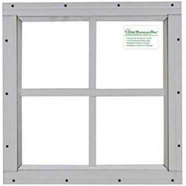 21 x 27 Safety/TEMPERED Glass Window for Shed, Playhouse, Chicken Coop ...