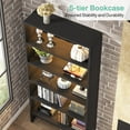Tribesigns Tall Bookcase and Bookshelf, 70.8" Large Bookcases Organizer ...