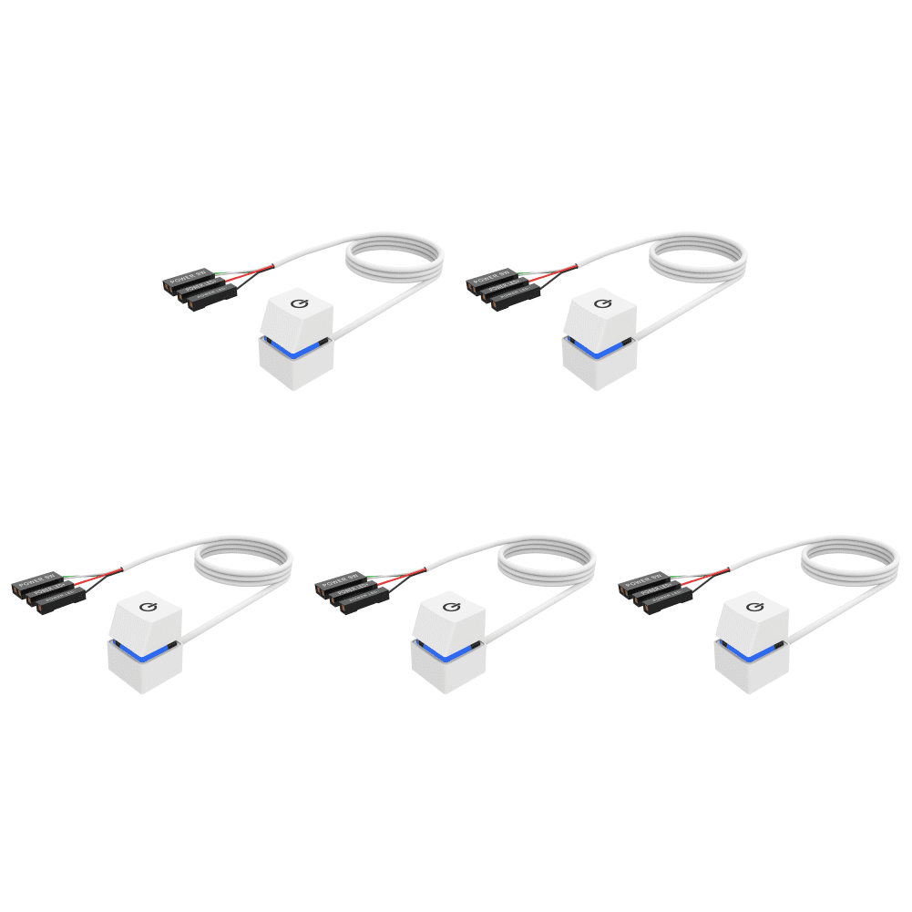 Luces LED PC Computadora Escritorio Interruptor Encendido Y Apagado ...