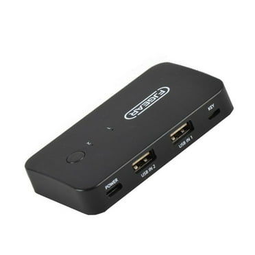 ATEN US224 2 x 4 USB 2.0 Peripheral Sharing Switch - Walmart.com