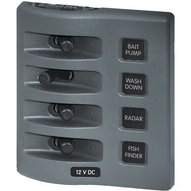 Blue Sea Systems 8067 AC Panel Extended 120 Label Set - Walmart.com