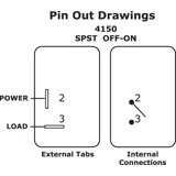 Blue Sea 4150 WeatherDeck Toggle Switches - Walmart.com