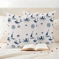Cartoon Ocean Outdoor Waterproof Throw Pillow Covers Set of 2, 24"x24 ...