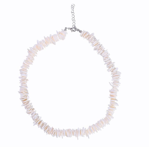 18inch White Puka Shell Necklace For Men And Women Hawaiian Surfer ...