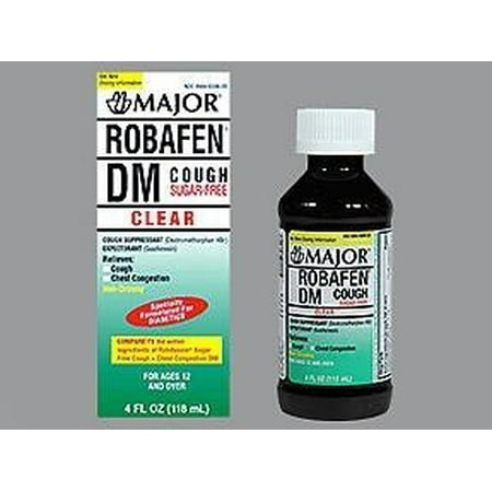 UPC 309046306207 - Major Robafen DM Clear Sugar Free Cough Suppressant ...
