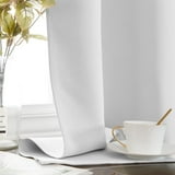 Curtainking 34x45 inch 2 Panels, Rod Pocket Short Window Panels, Light ...