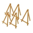 HILABEE 5 Pieces Mini Wood Easel Frame Tabletop Easel Stand Cemetery ...