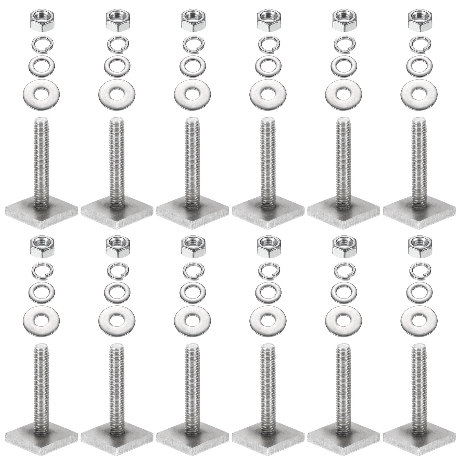 Click here for Unique Bargains T Slot Bolts M6 X 35mm Square Head... prices